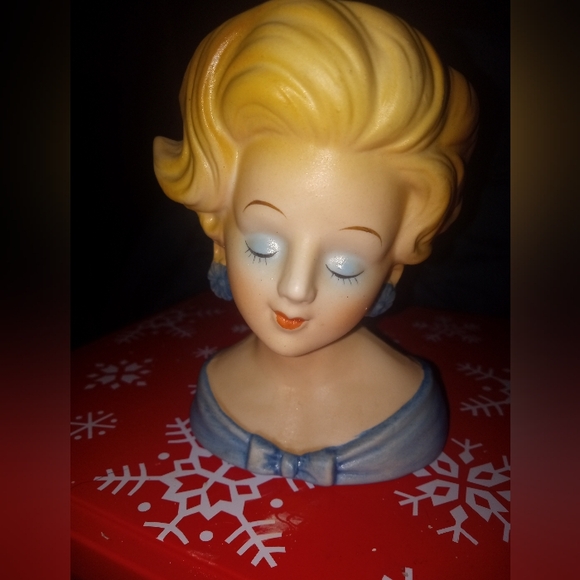Art Pottery | Accents | Rare Lady Head Vase By Art Pottery | Poshmark